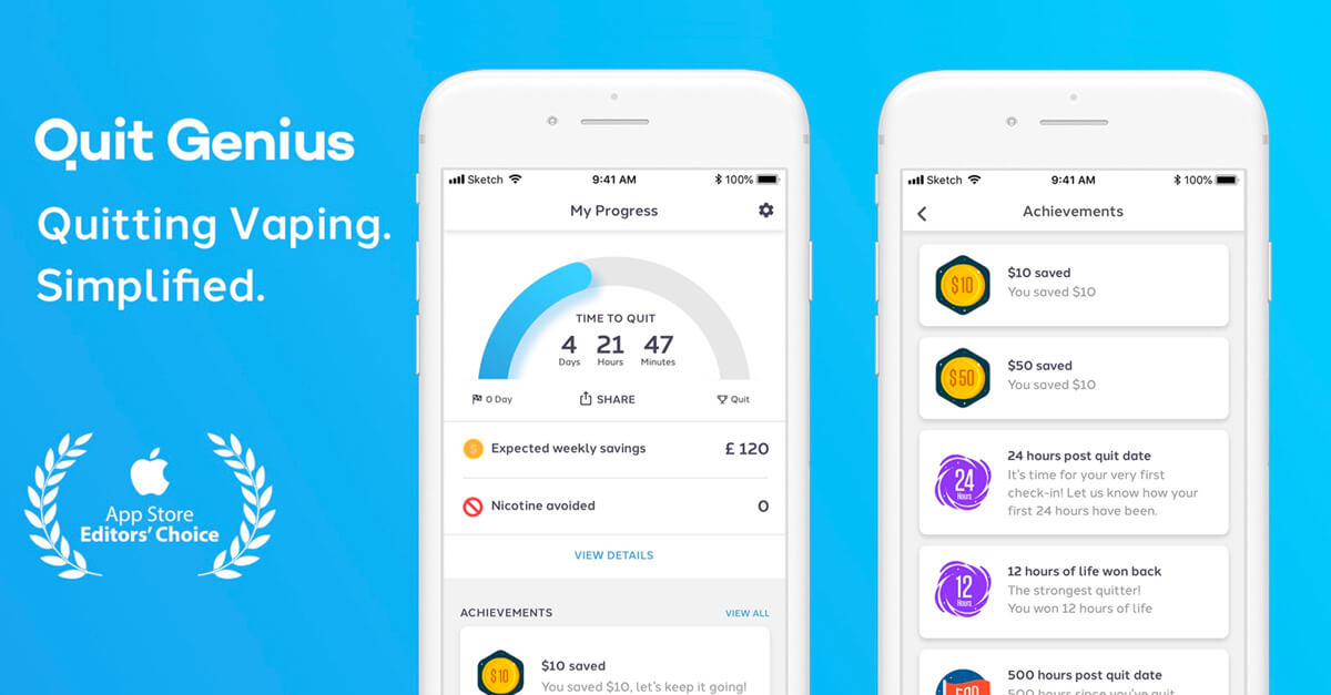 Quit Genius launches purpose-built vaping cessation program | Pelago