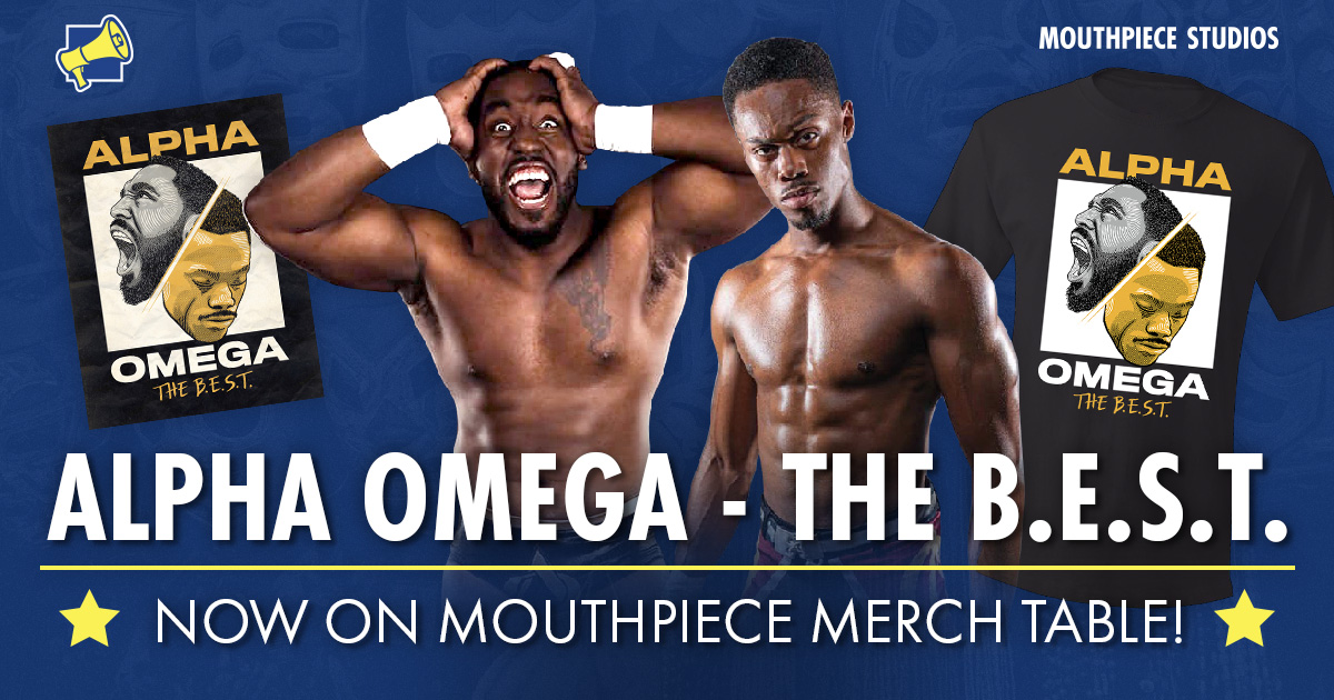 Alpha Omega Merchandise | Mouthpiece Merch Table