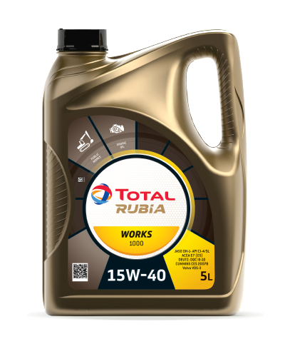 TOTAL RUBIA WORKS 1000 15W40 | Online Lubricants