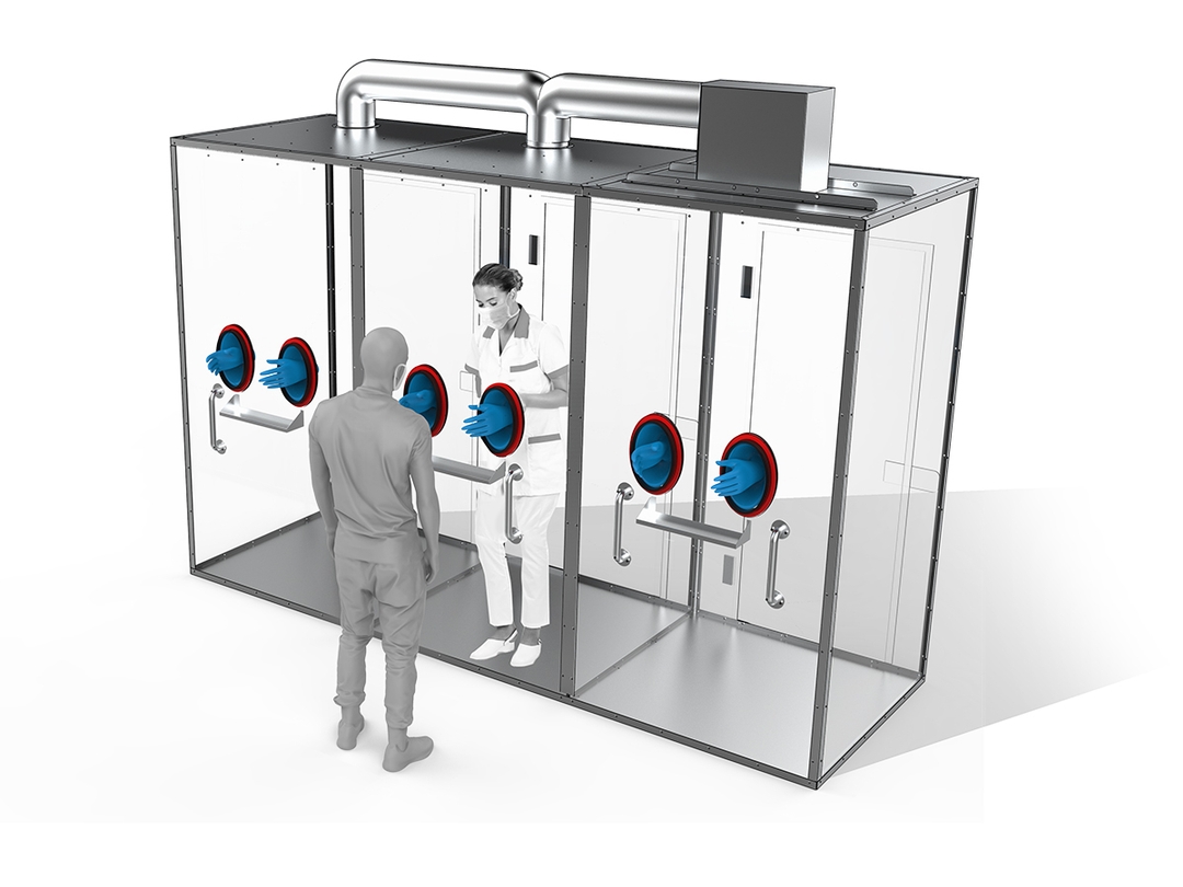 COVID-19 Personal Protective Booth