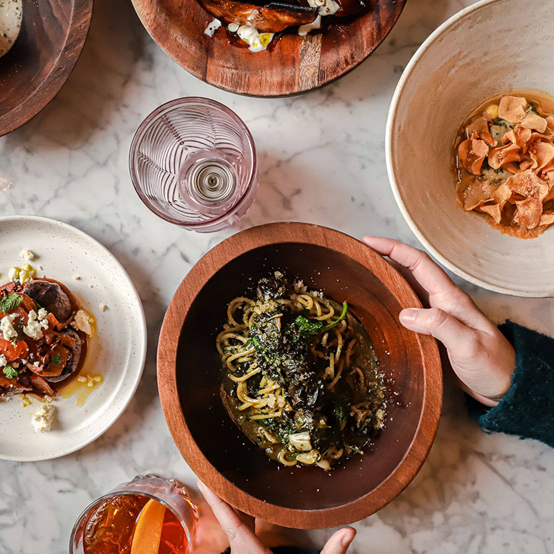 4-course progressive dinner for 4