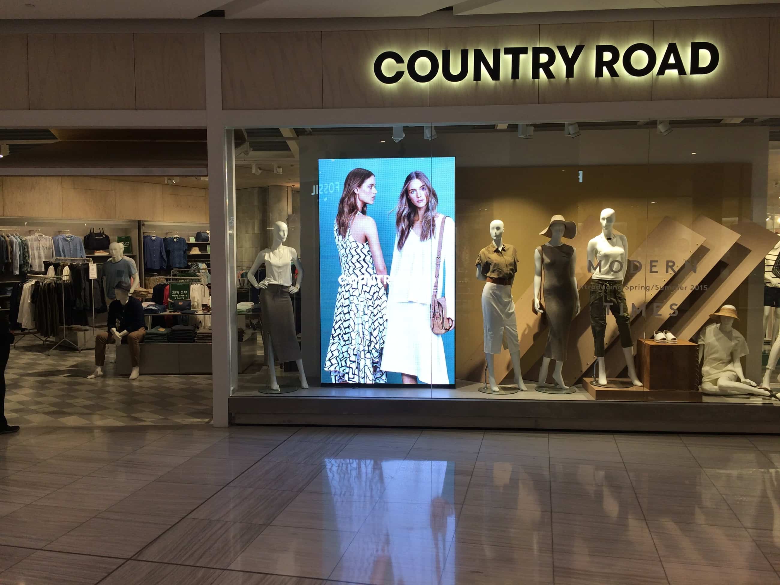Country Road - Miranda Shopping Centre - OnQ Digital