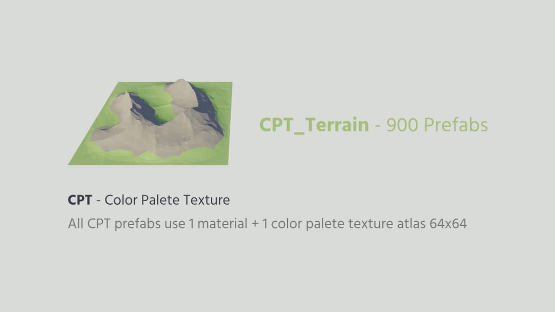 Unity - Low Poly Modular Terrain Pack