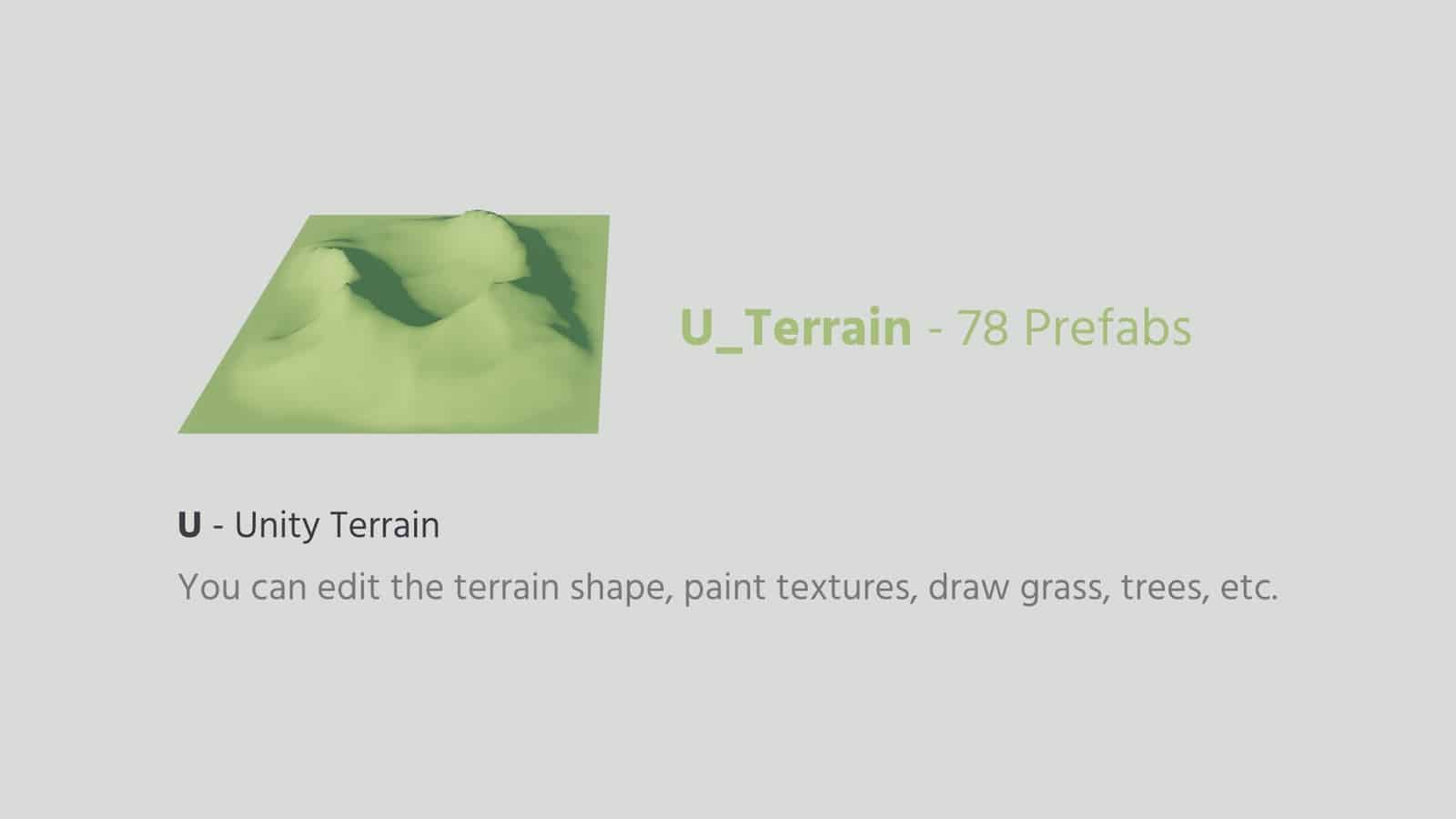 Unity - Low Poly Modular Terrain Pack