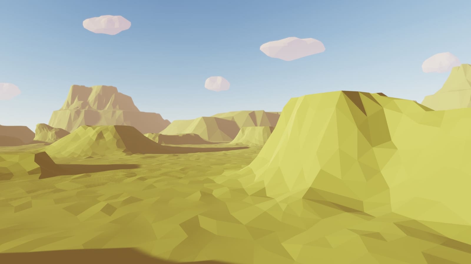 Unity - Low Poly Modular Terrain Pack