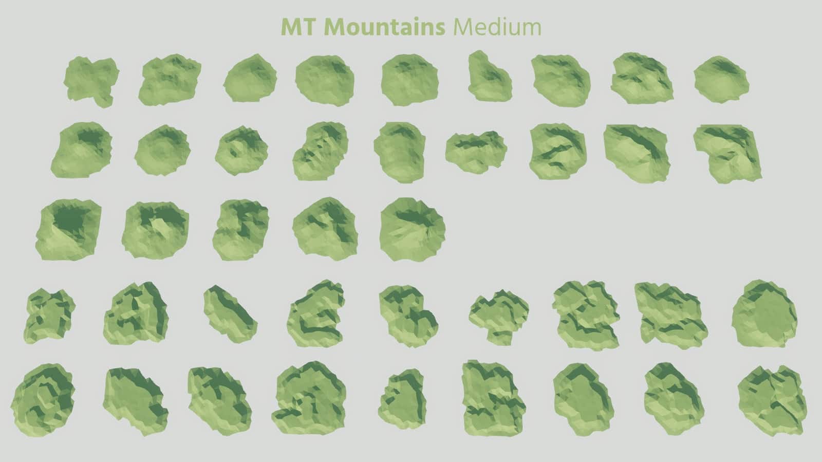 Unity - Low Poly Modular Terrain Pack