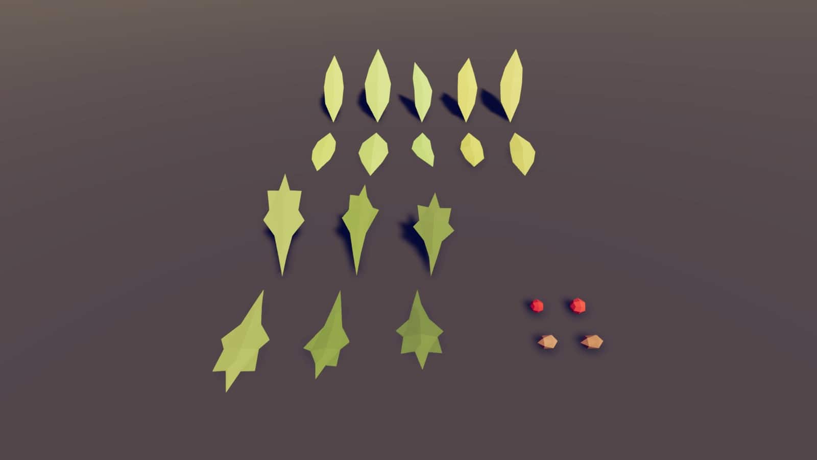 Unity - Low Poly Trees Pack