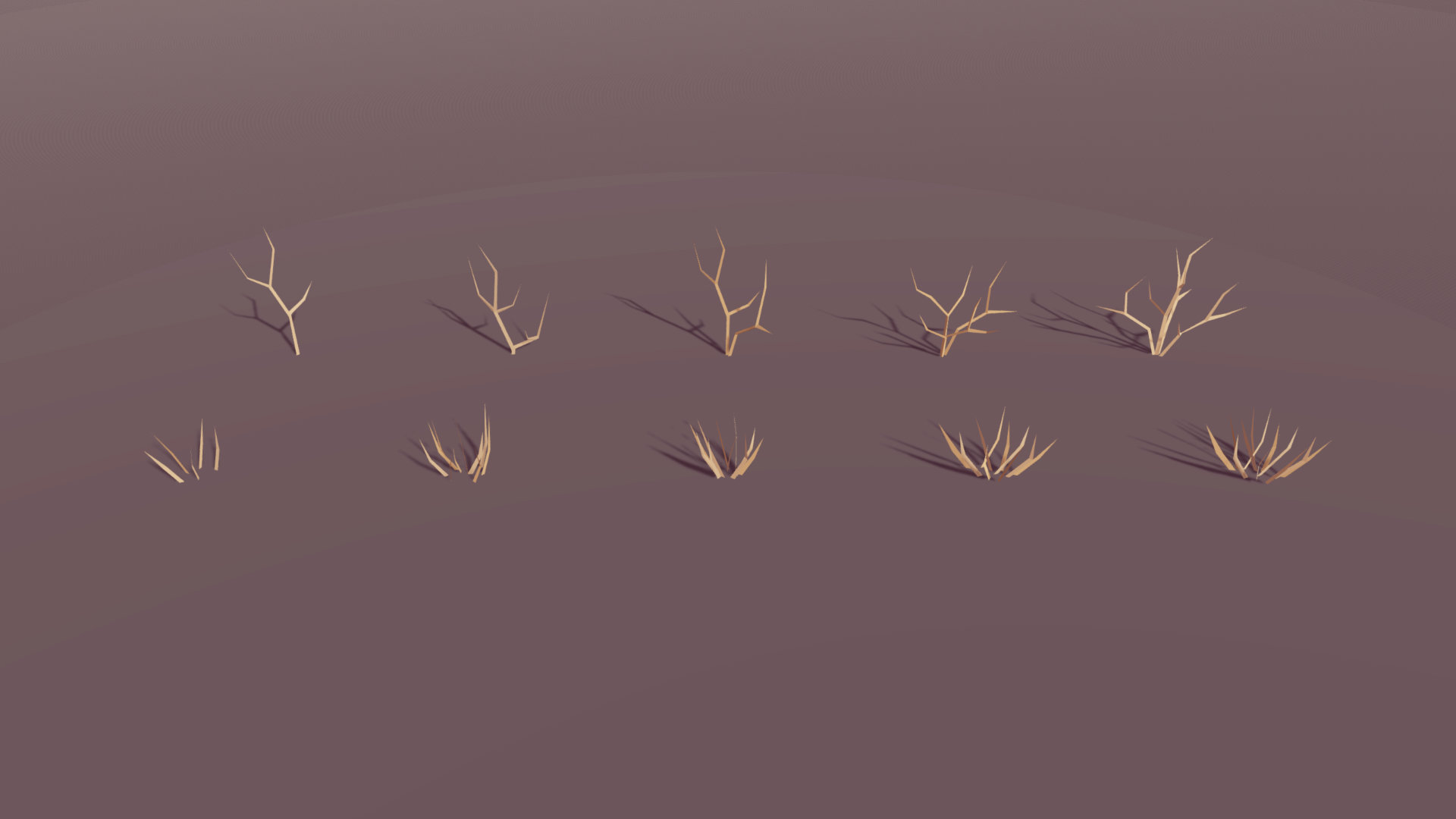 Unity - Low Poly Vegetation Pack