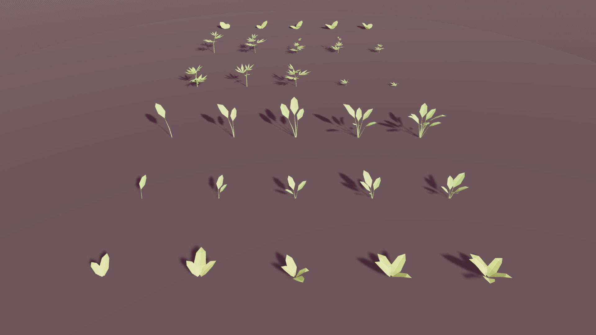 Unity - Low Poly Vegetation Pack