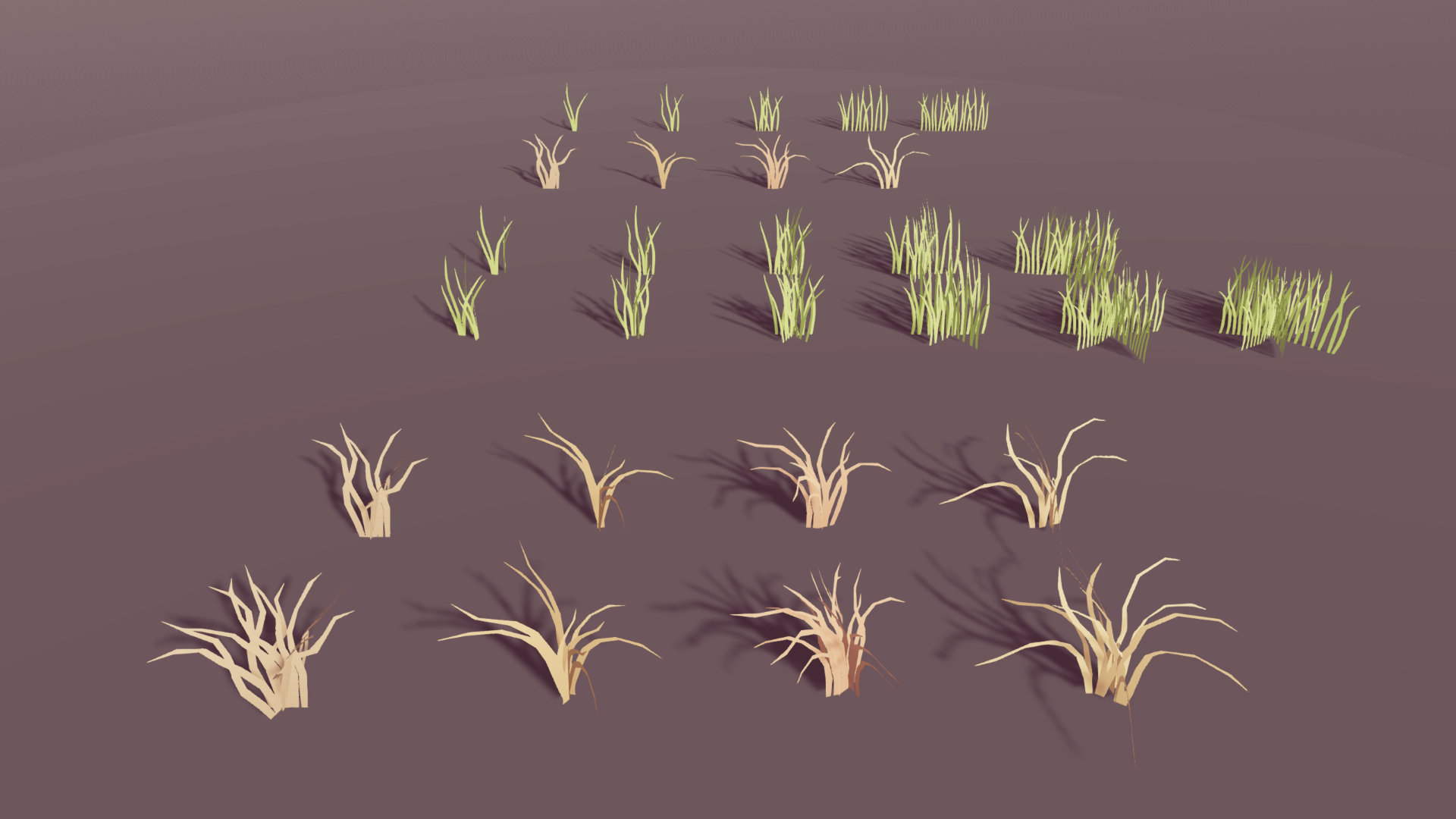 Unity - Low Poly Vegetation Pack