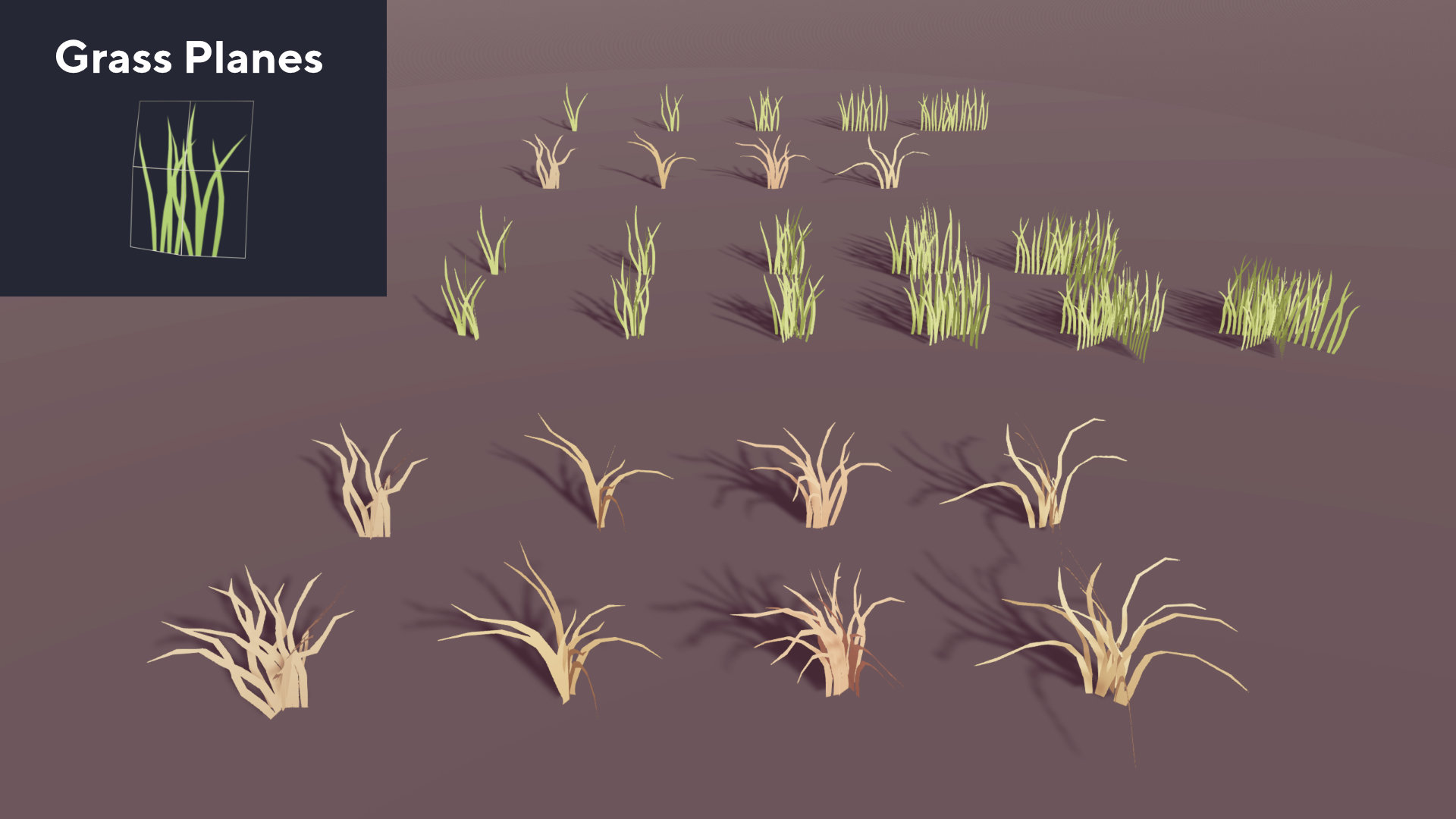 Unity - Low Poly Vegetation Pack