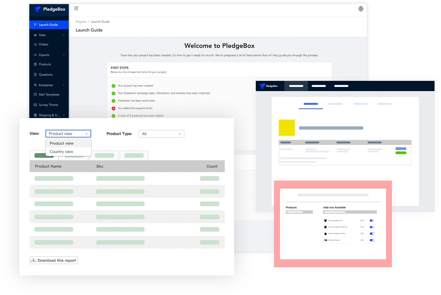 PledgeBox | Affordable Tool to Manage Crowdfunding Survey & Upsell
