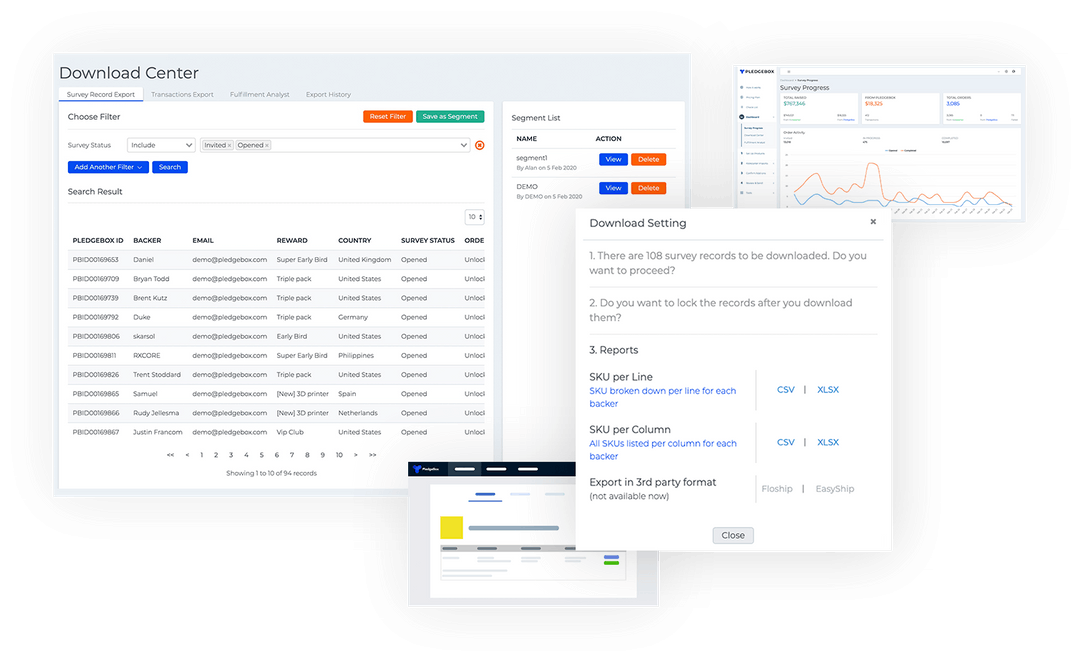How it Work | PledgeBox, Survey Effortlessly & Upsell More ...