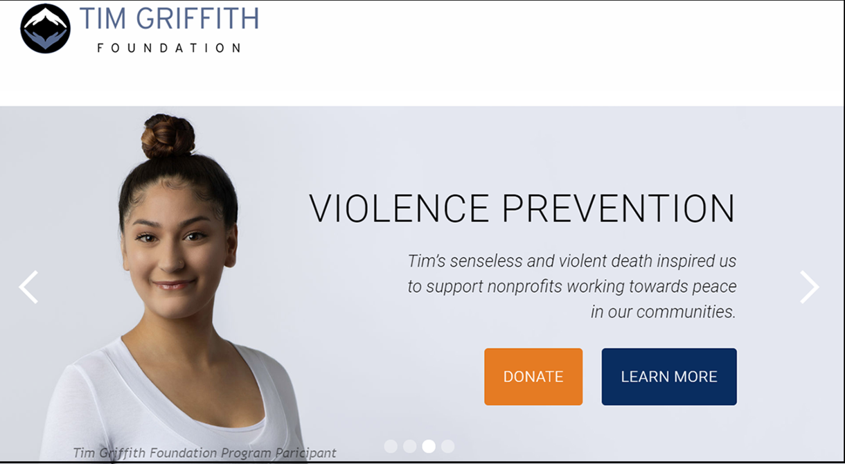 New Tim Griffith Foundation website