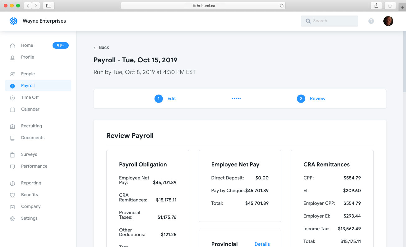 HR Software for Canadian Small Businesses - Humi