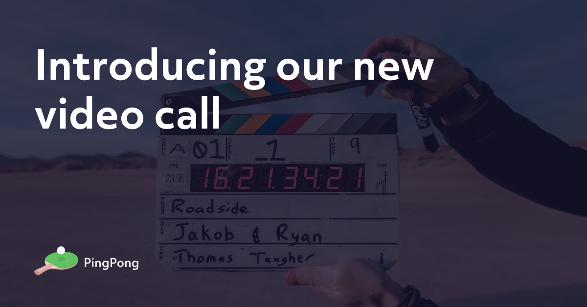 Product Update #9: Completely new call UI