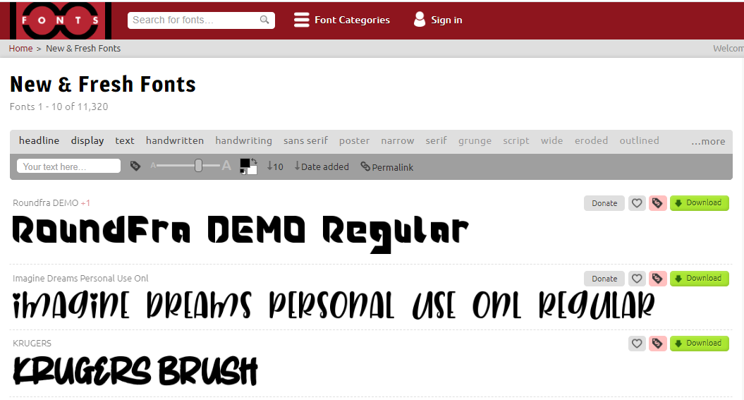 5 Website Untuk Cari Font Keren Buat Desain Baju Distro Kamu