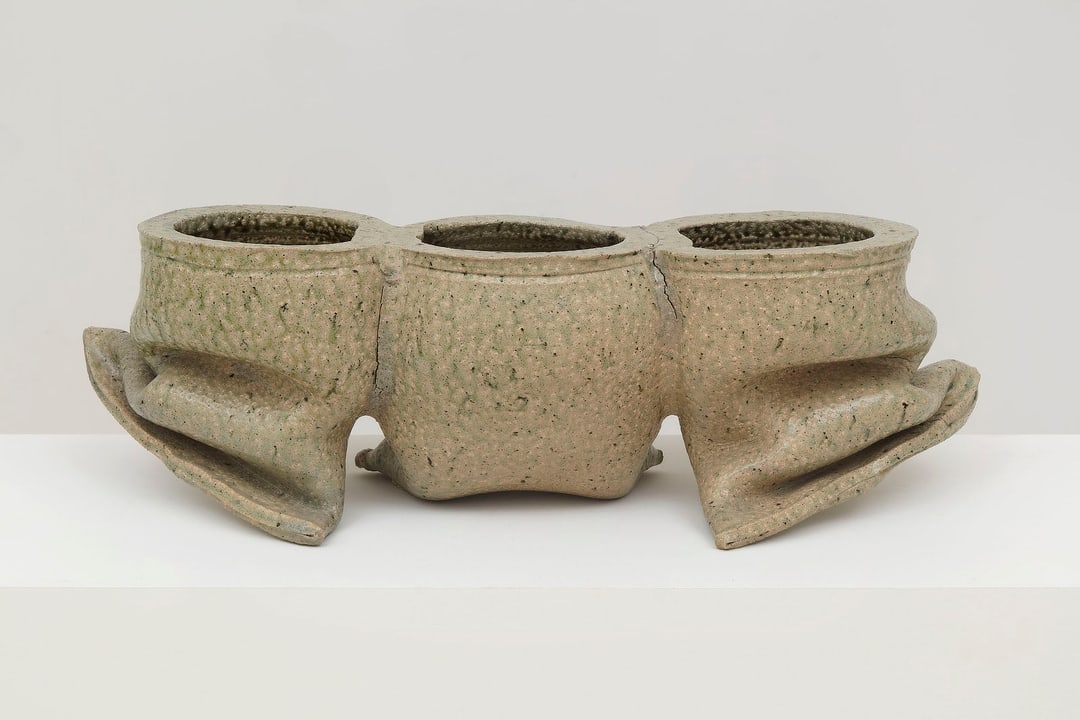 Folded Tri-part Vase, 1975