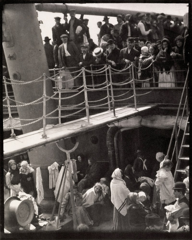 Artdoc Magazine - Geometry and immigrants in The Steerage - Alfred ...