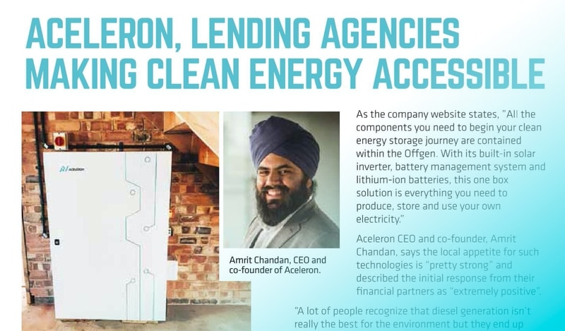 Aceleron making clean energy accessible in the Caribbean
