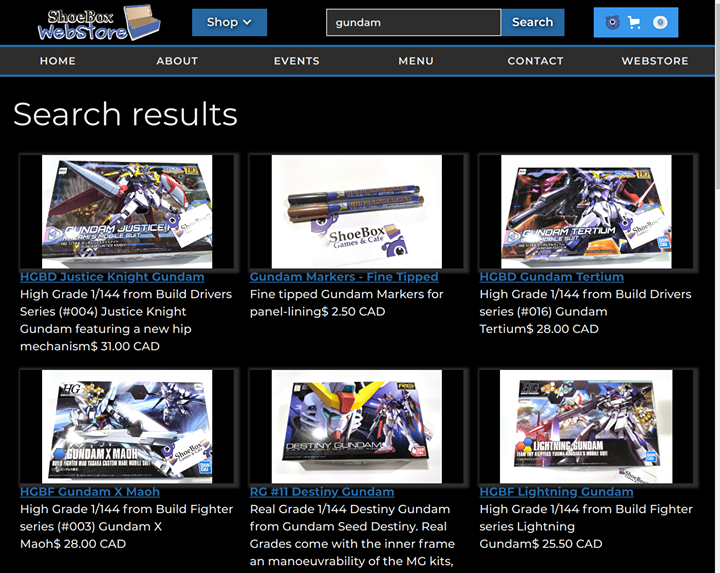 ShoeBox Games & Cafe