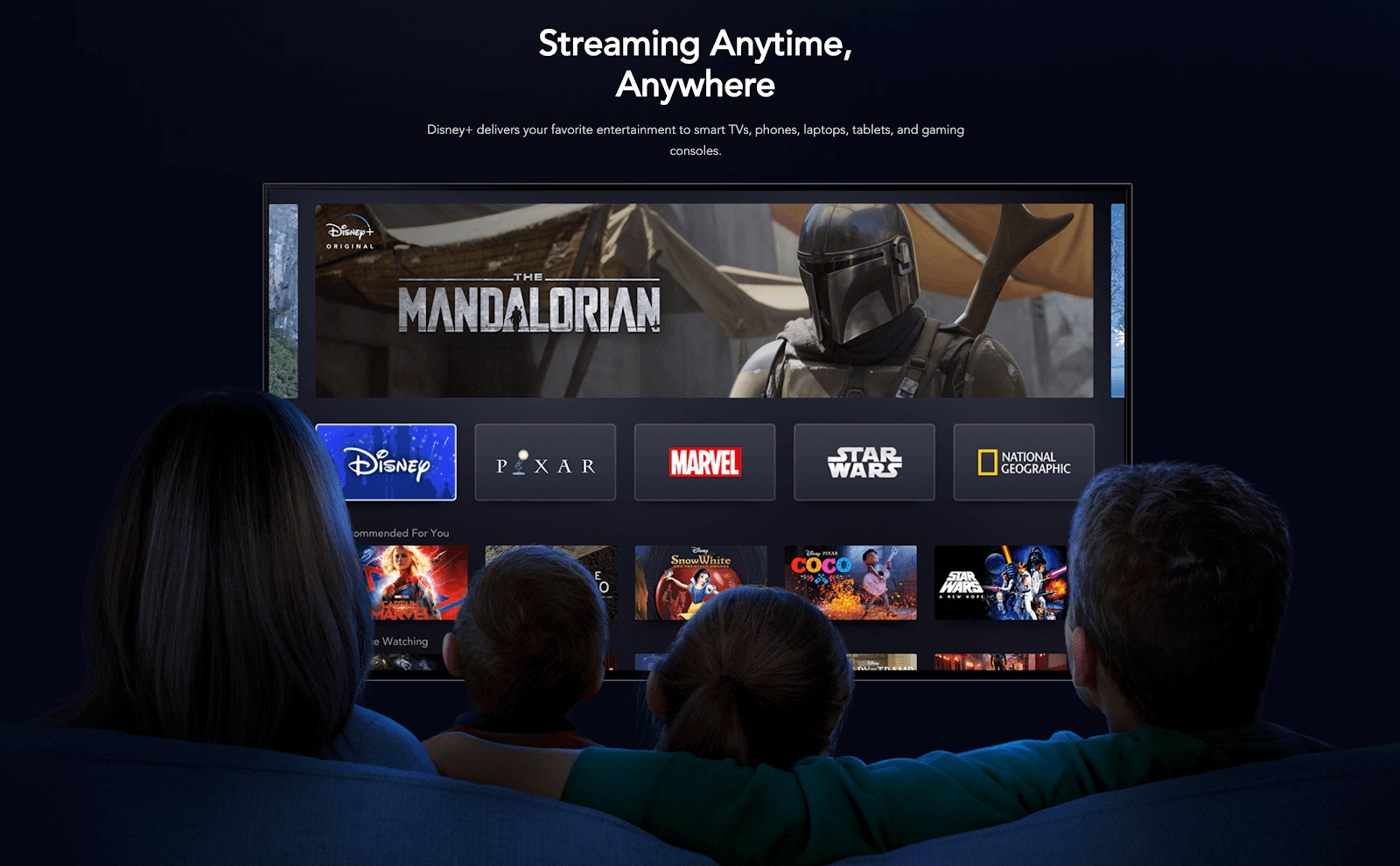 How they launched it: Disney+