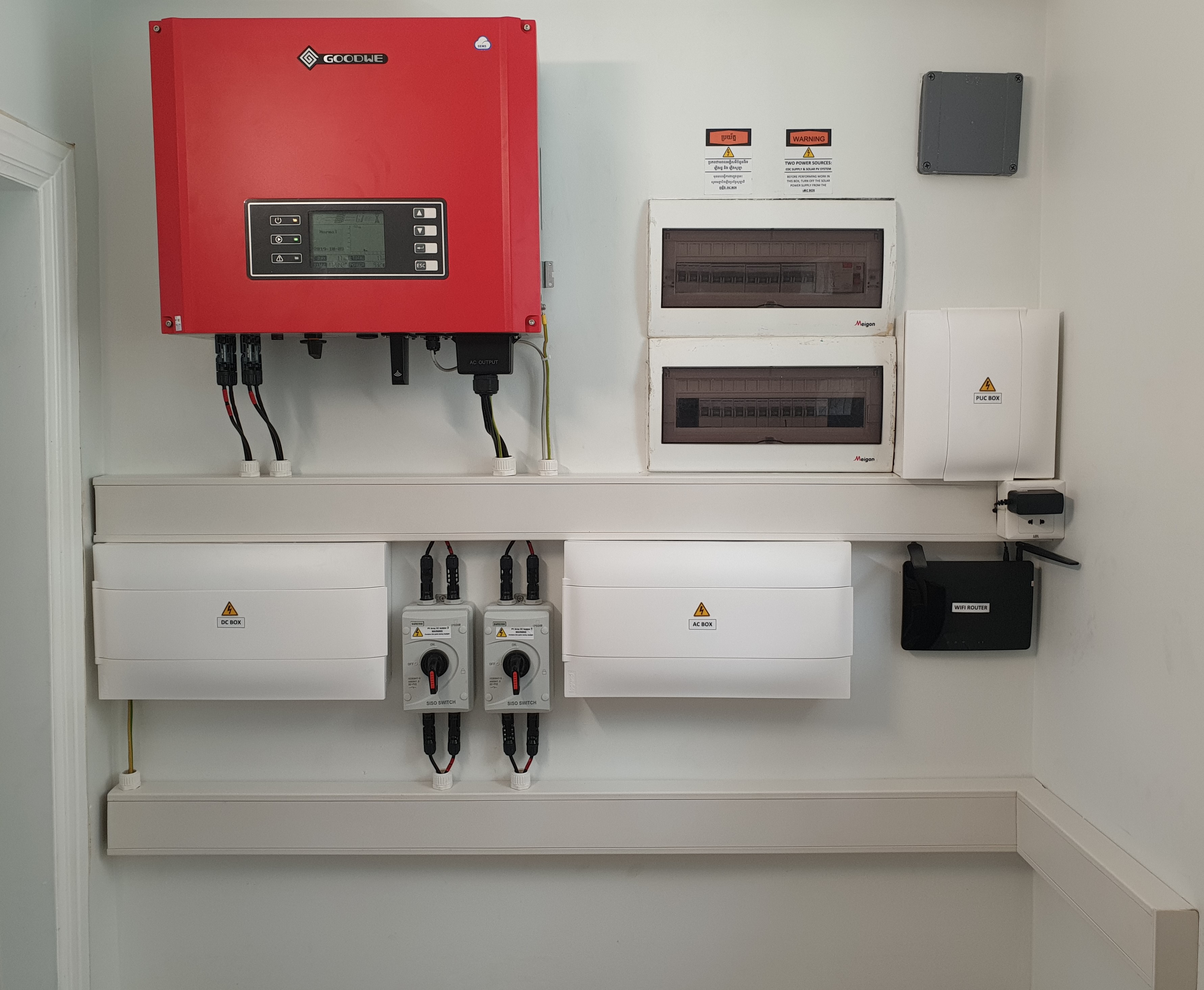 NRG Solar - Residential Villa in Phnom Penh