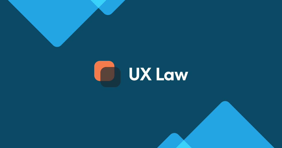 Terms and conditions | UX Law - Australia