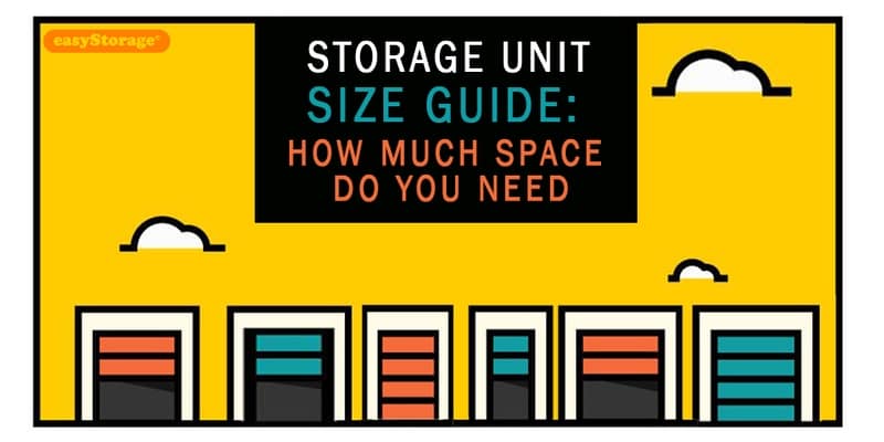 Storage Unit Size Guide: How Much Space Do You Need | easyStorage