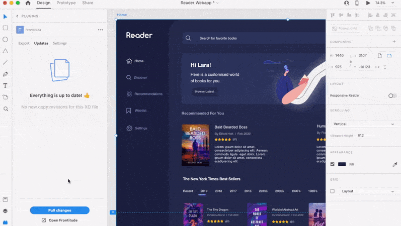 Frontitude for Adobe XD is now available!