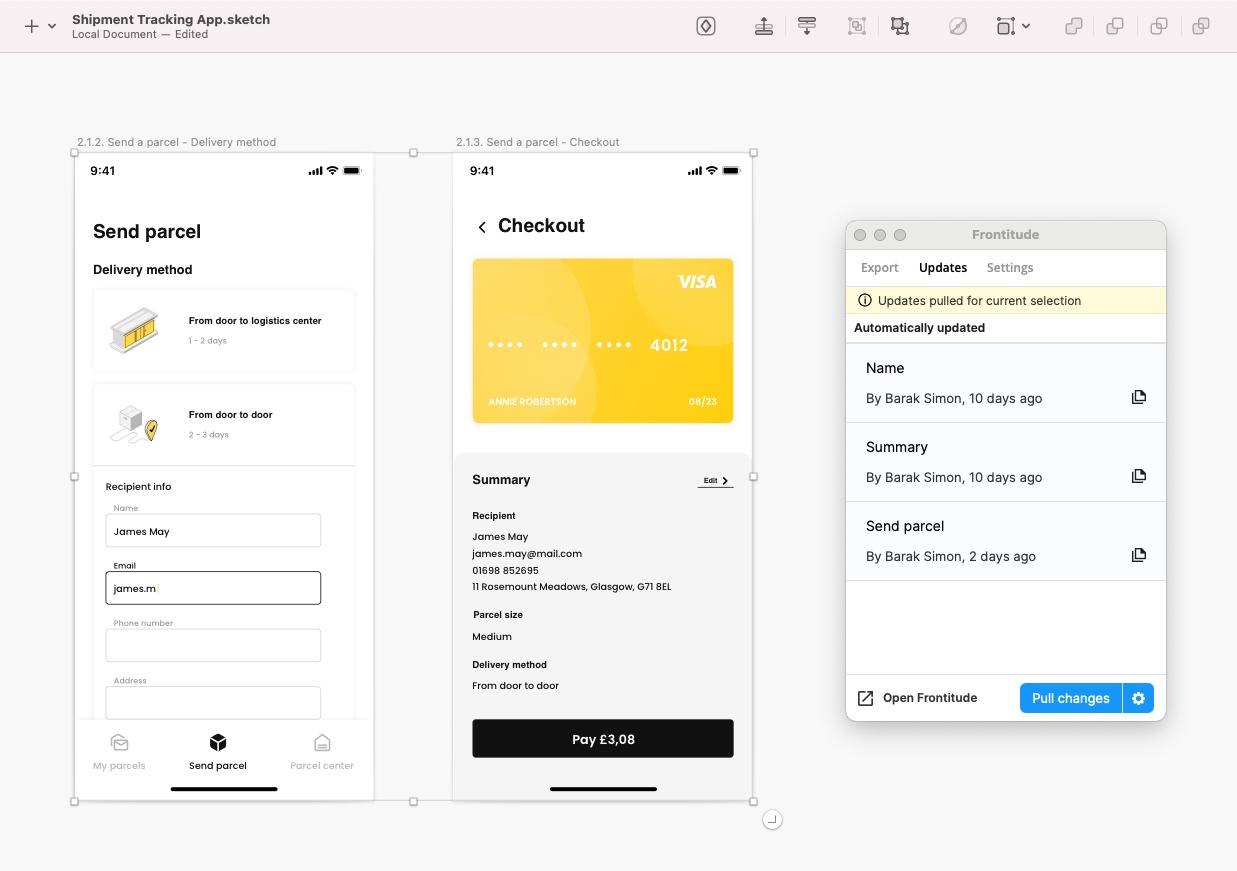 Frontitude for Sketch is now available!