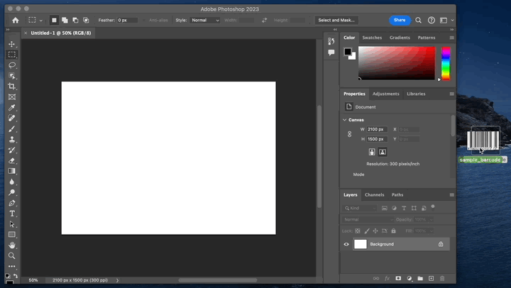 Creating Barcodes for Adobe Photoshop – Barcode Producer