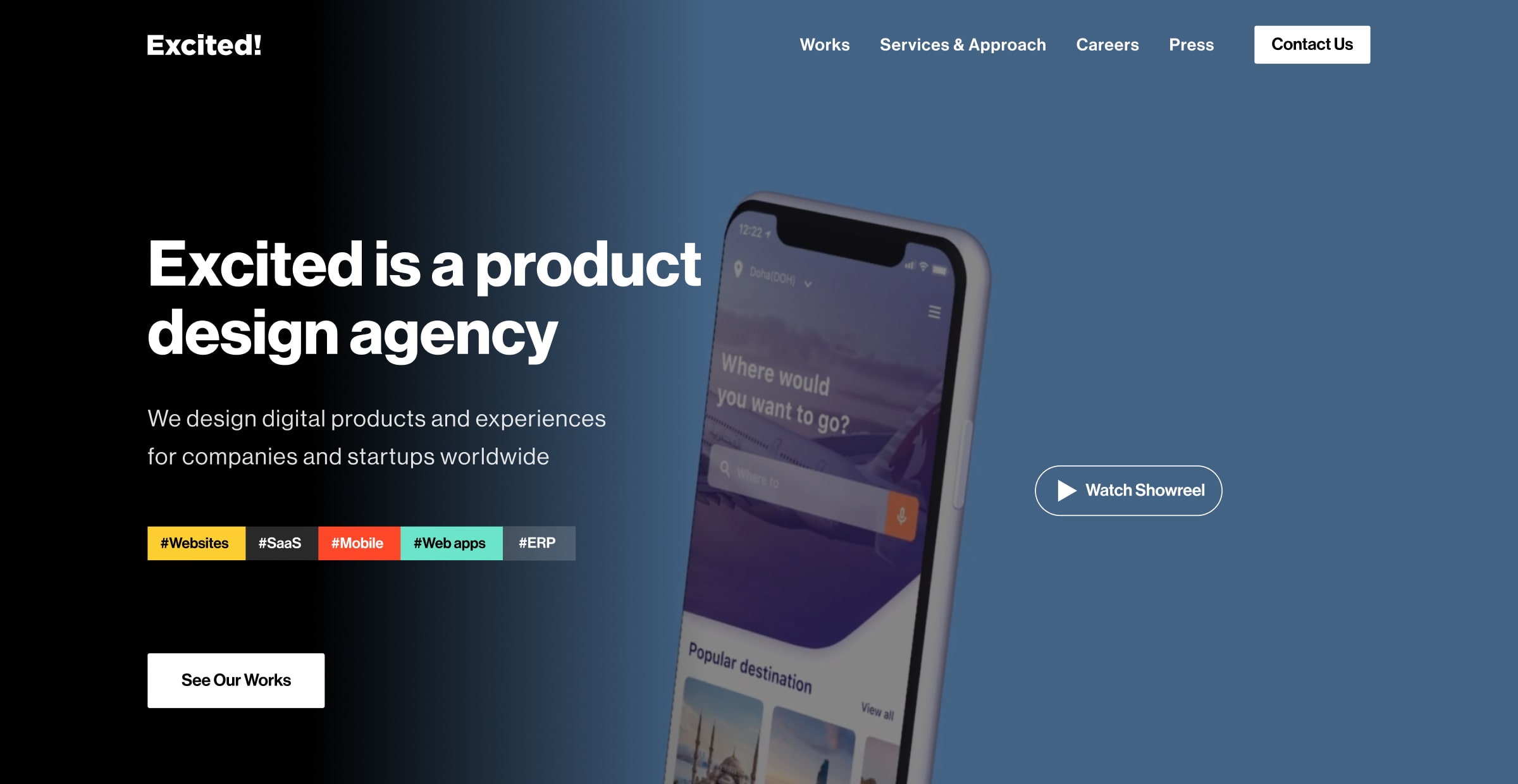 Excited | Product design agency