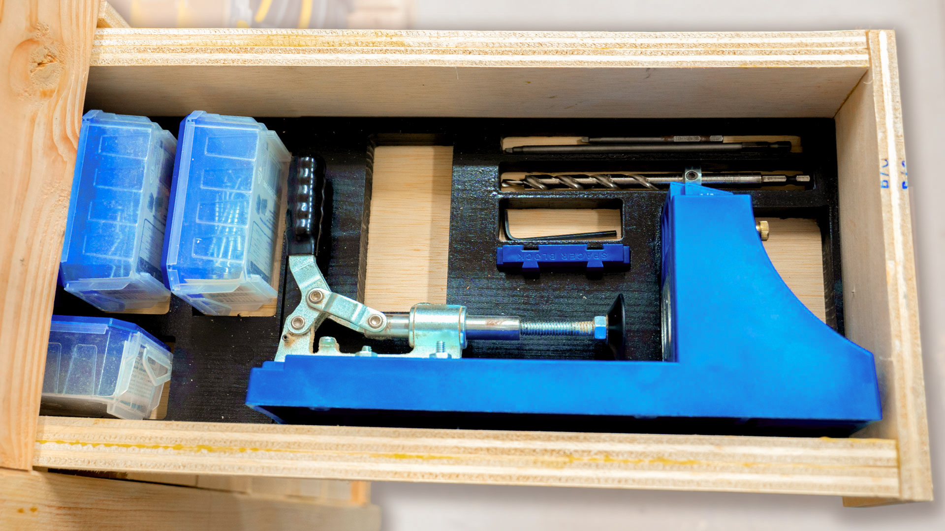 Easy DIY Shop Drawers with Built-in Organizers!