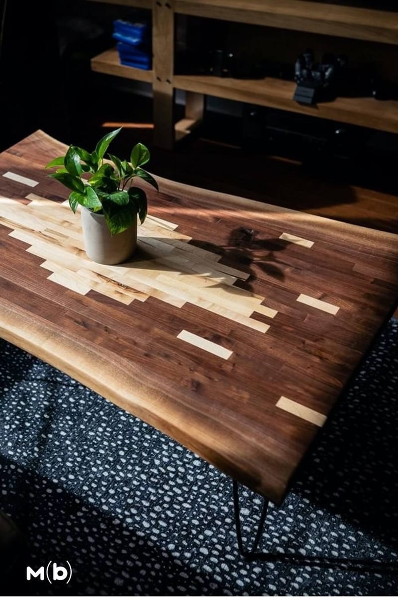 Making a Pixelated End Table with Zac Builds