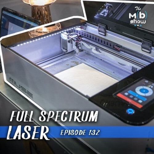 Full Spectrum Laser Engraver and Laser Cutter with Walker McKeag