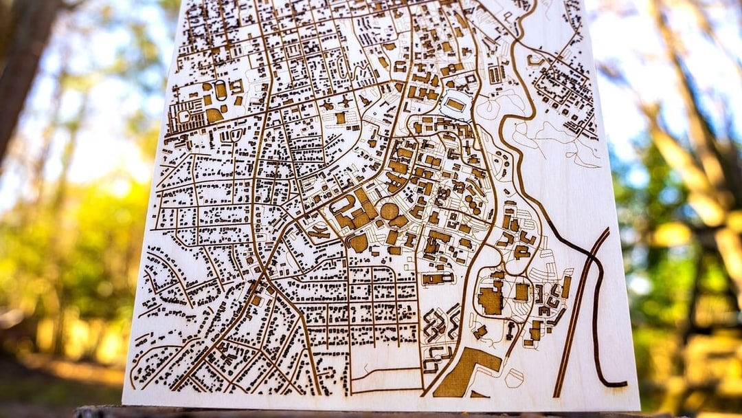 Why are custom laser cut maps so hard to make?