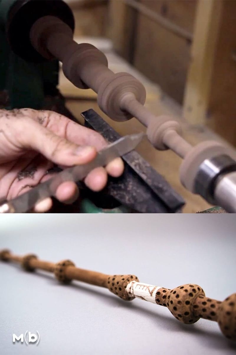 Making the Elder Wand from Harry Potter out of Walnut