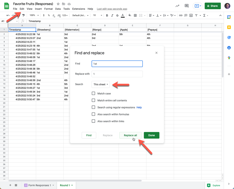 How To Calculate Ranked Choice Voting With Google Forms And Google Sheets
