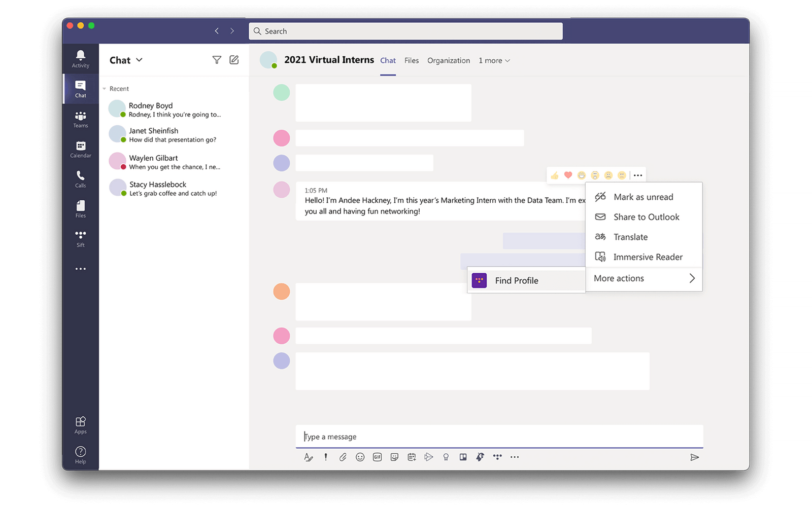 Sift | Enhanced Microsoft Teams Org Chart and Employee Directory
