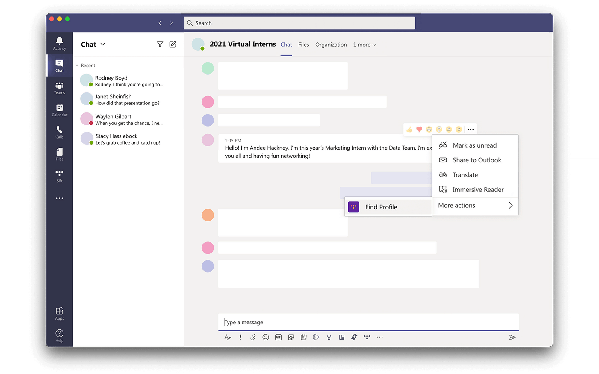 Sift | Enhanced Microsoft Teams Org Chart and Employee Directory