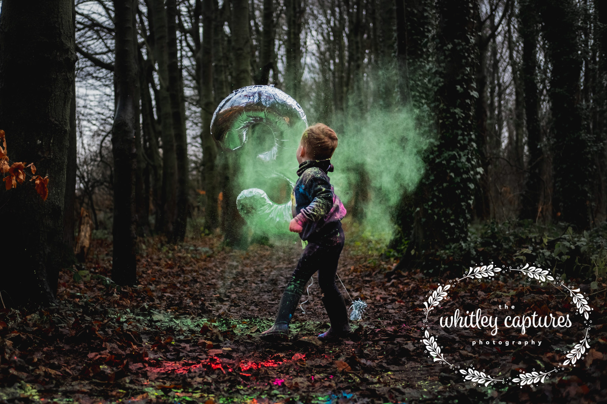 Throwing Paint Photography