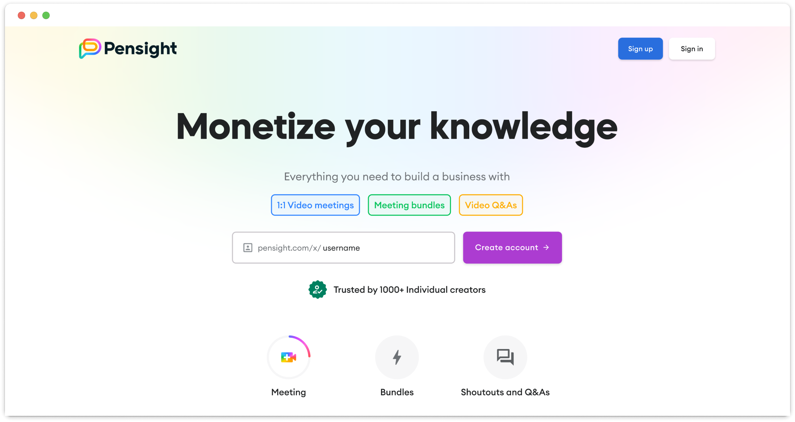 Pensight - Monetize Your Knowledge