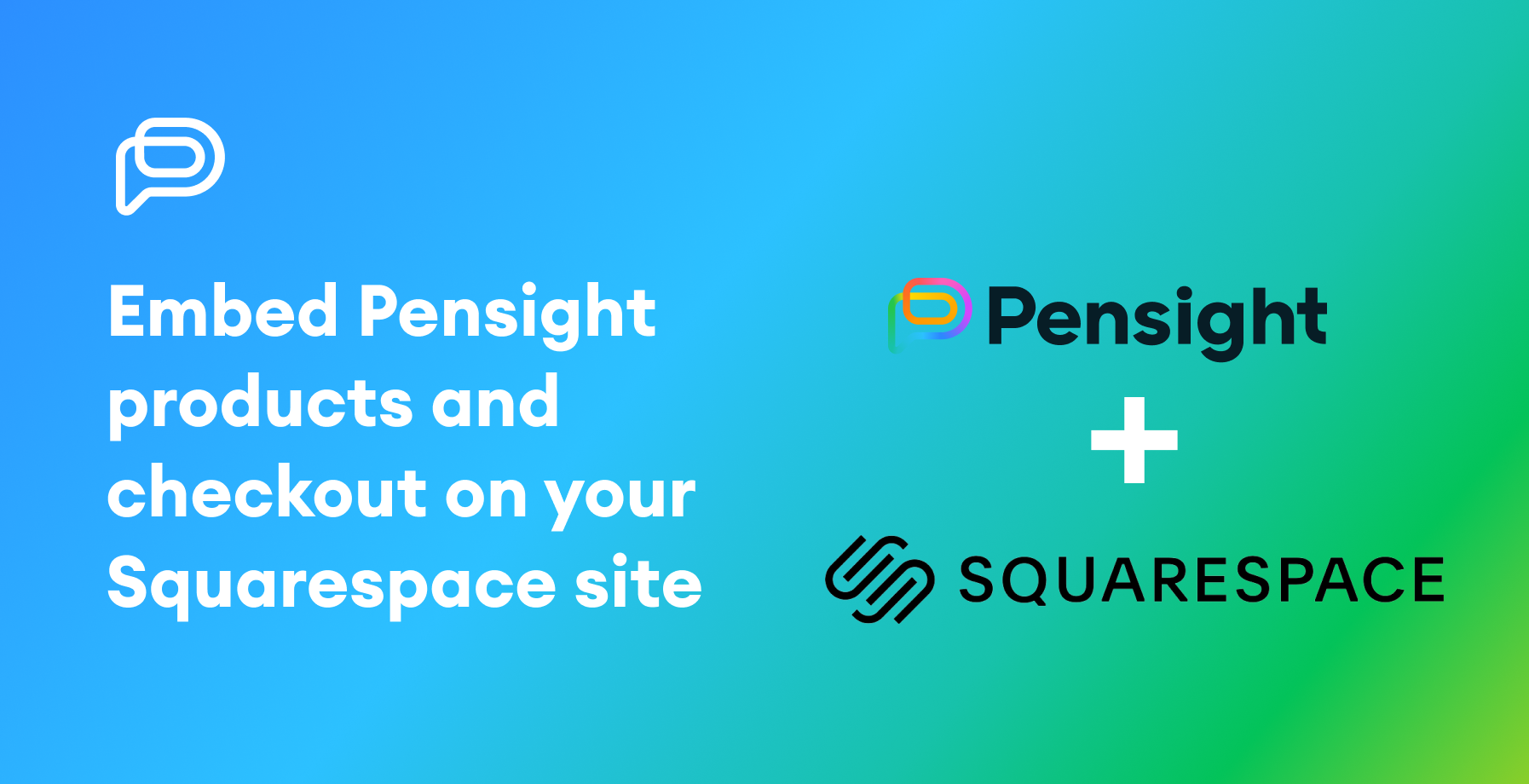 Integrate Pensight with your Squarespace website