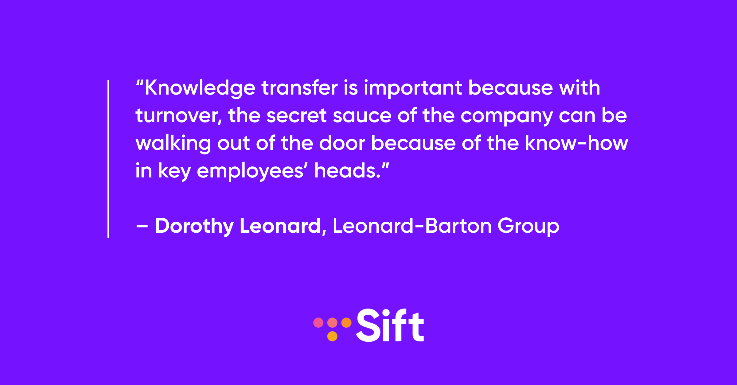 Leverage Your Company’s Experts! How to Transfer Knowledge Within an ...
