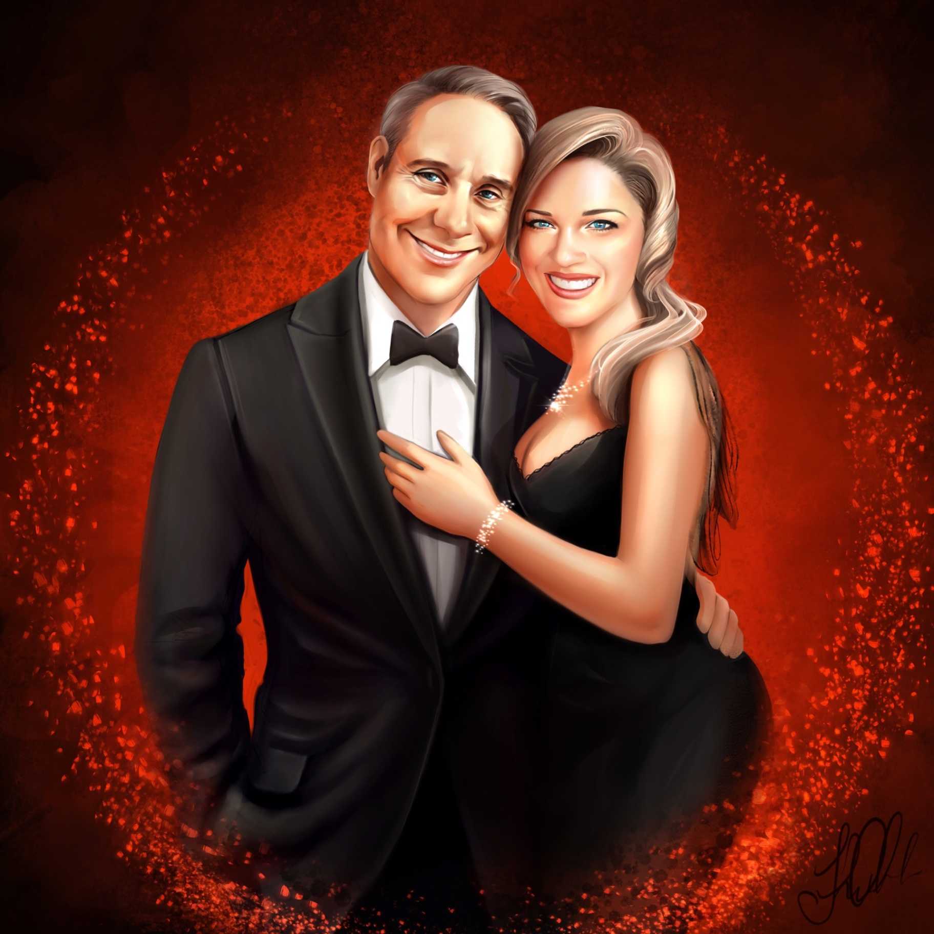 Turn your photos into custom portrait paintings by expert artists