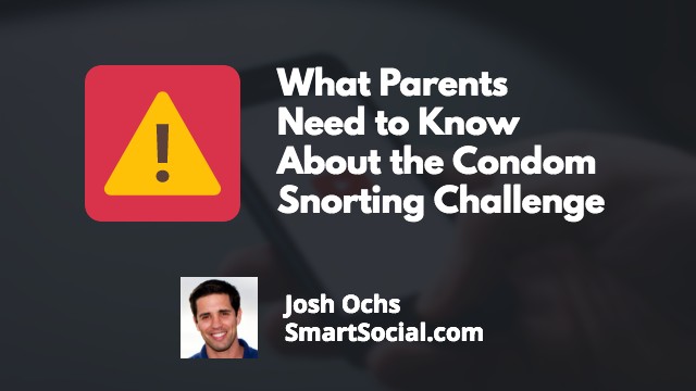 Condom Snorting Challenge | SmartSocial.com