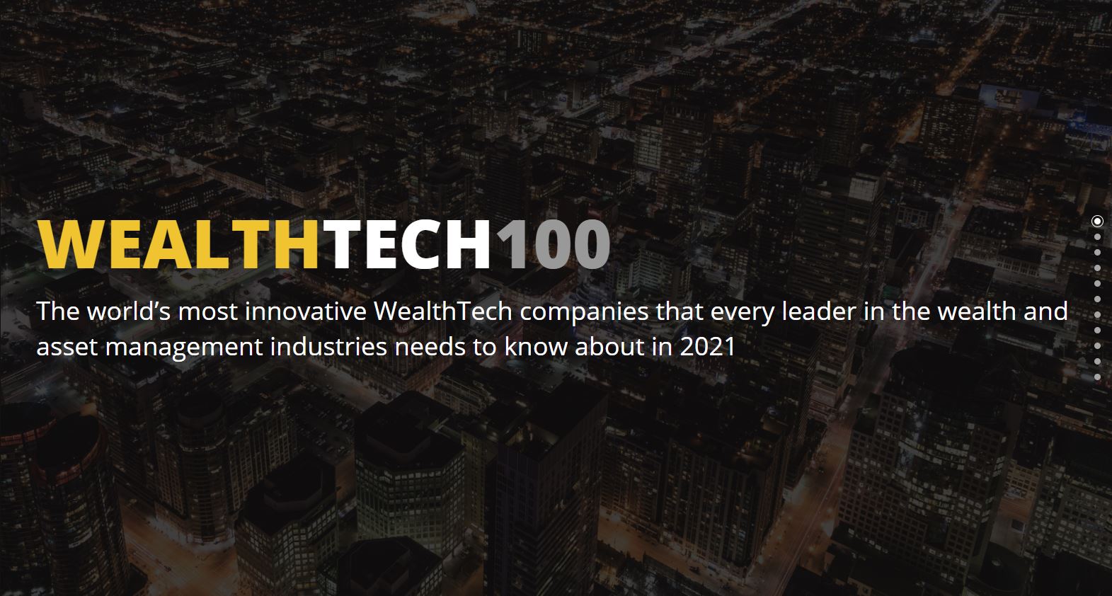 Wealth Wizards on WealthTech 100 list
