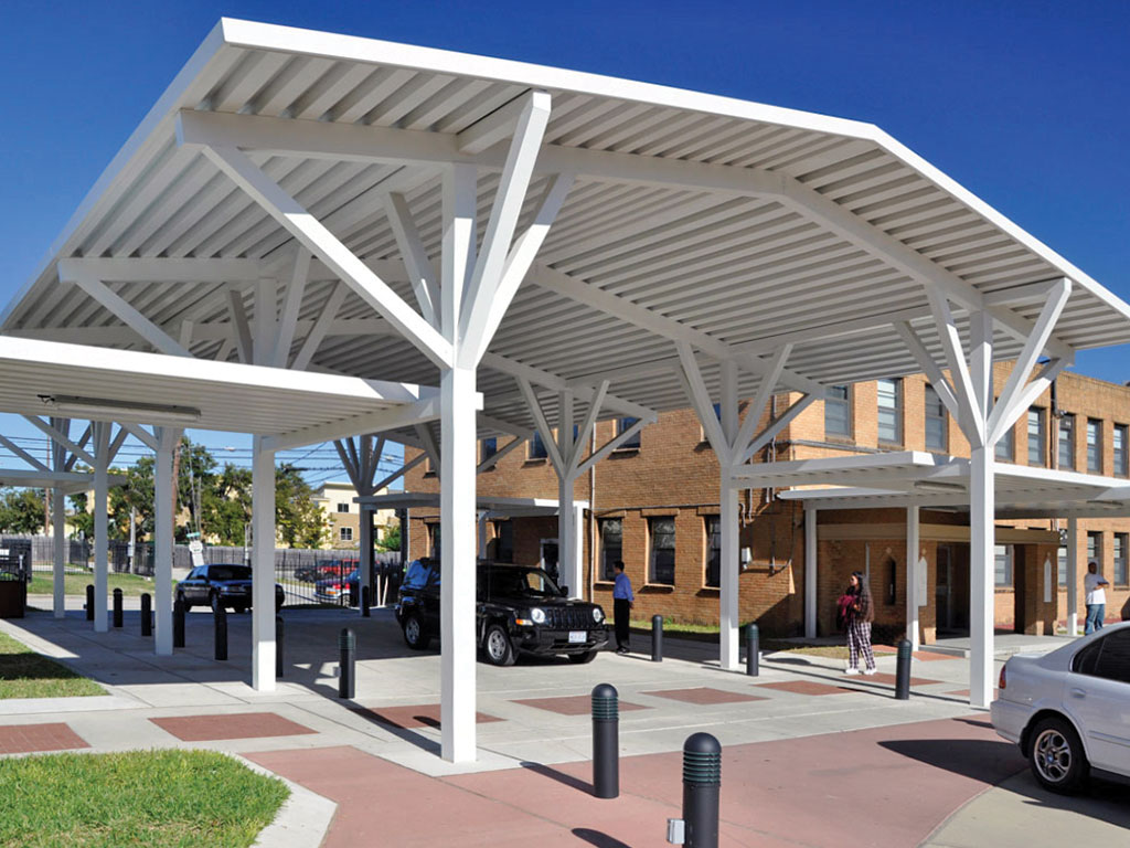 Gallery Drop-Off Canopies | AVAdek