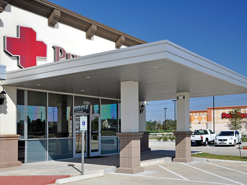 Gallery Drop-Off Canopies | AVAdek